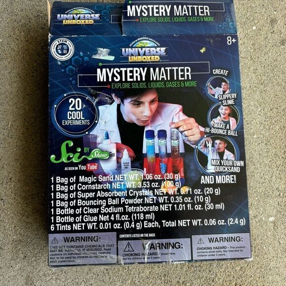 Sci By Show | Toys | Universeunboxed Mystery Matter Science ...